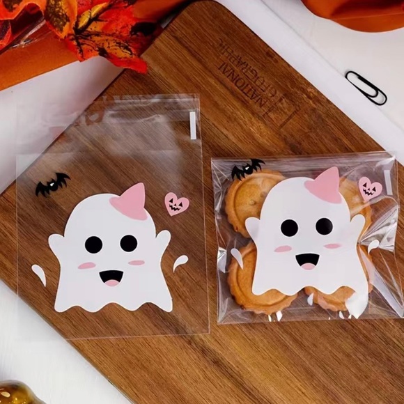 Office | 10 Piece Sealable Ghost Treat Bags | Poshmark